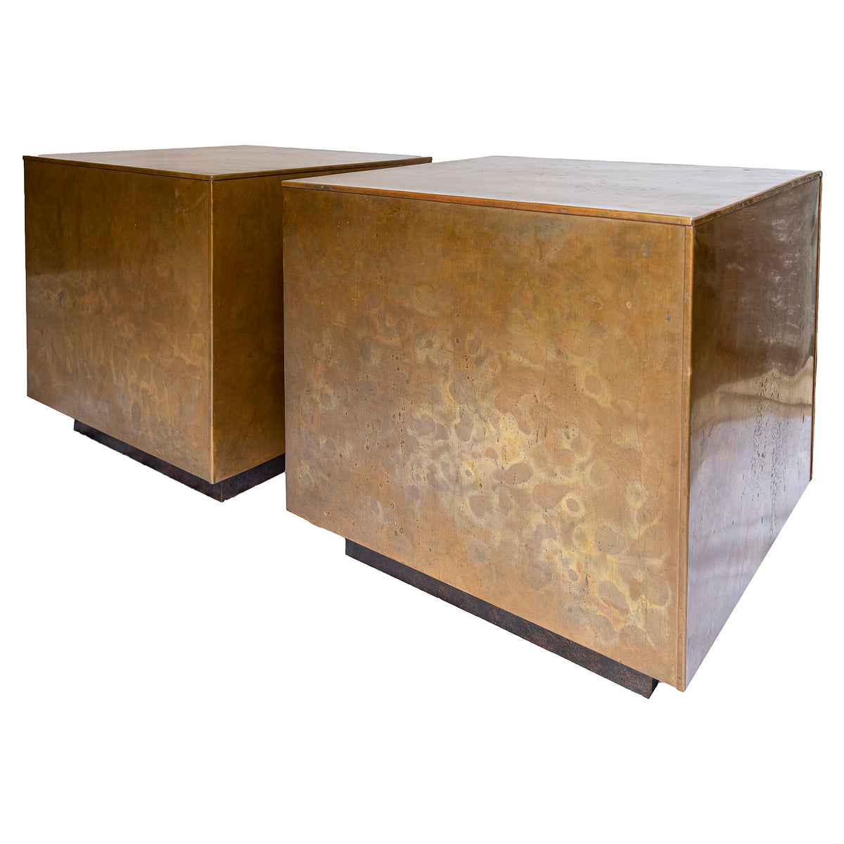Vintage Copper Side Tables – Weisshouse